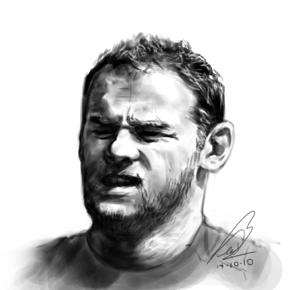 How to Draw/ Learn to draw/sketch: Manchester United Sketches: Rooney ...