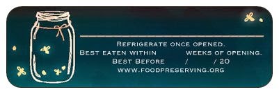 FOOD PRESERVING: PRINTABLES