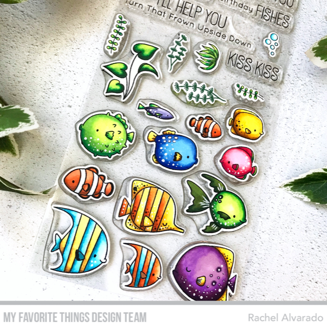 The Unpampered Stamper: MFT Gill Friends - Just Add Color!