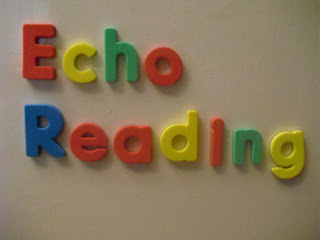 Beginning Reading Help: Echo Reading