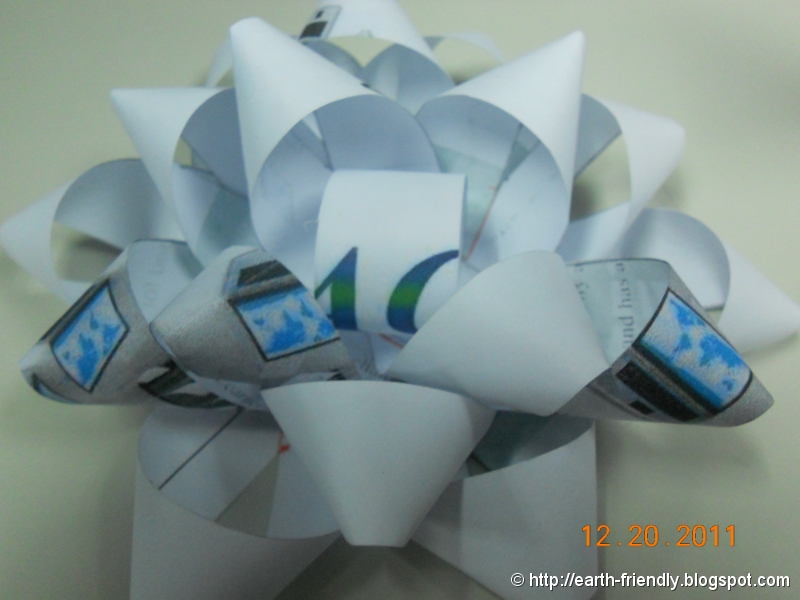 DIY Gift Ribbon Using Paper ~ Saving the World One Day at a Time
