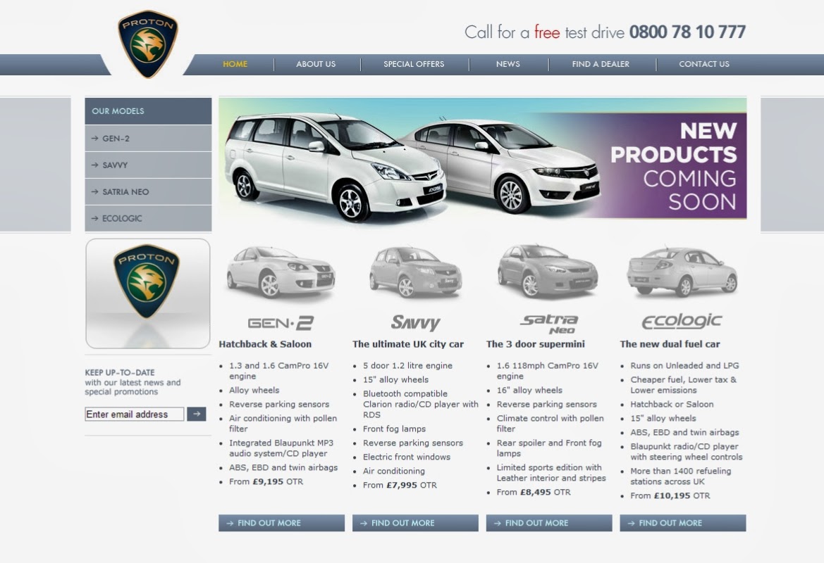 Proton UK to release newer models