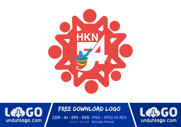 Logo Hari Kesehatan Nasional 54 - Download Vector CDR, AI, PNG.