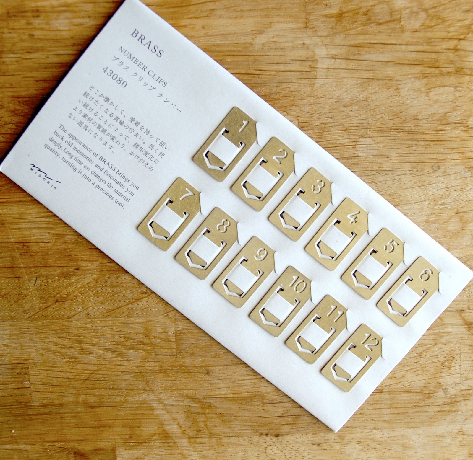 we are miscellaneous: New in our store NOW #3 Midori Brass products