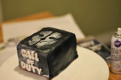 LaLa Cake: How to Make a Call of Duty Ghosts Cake