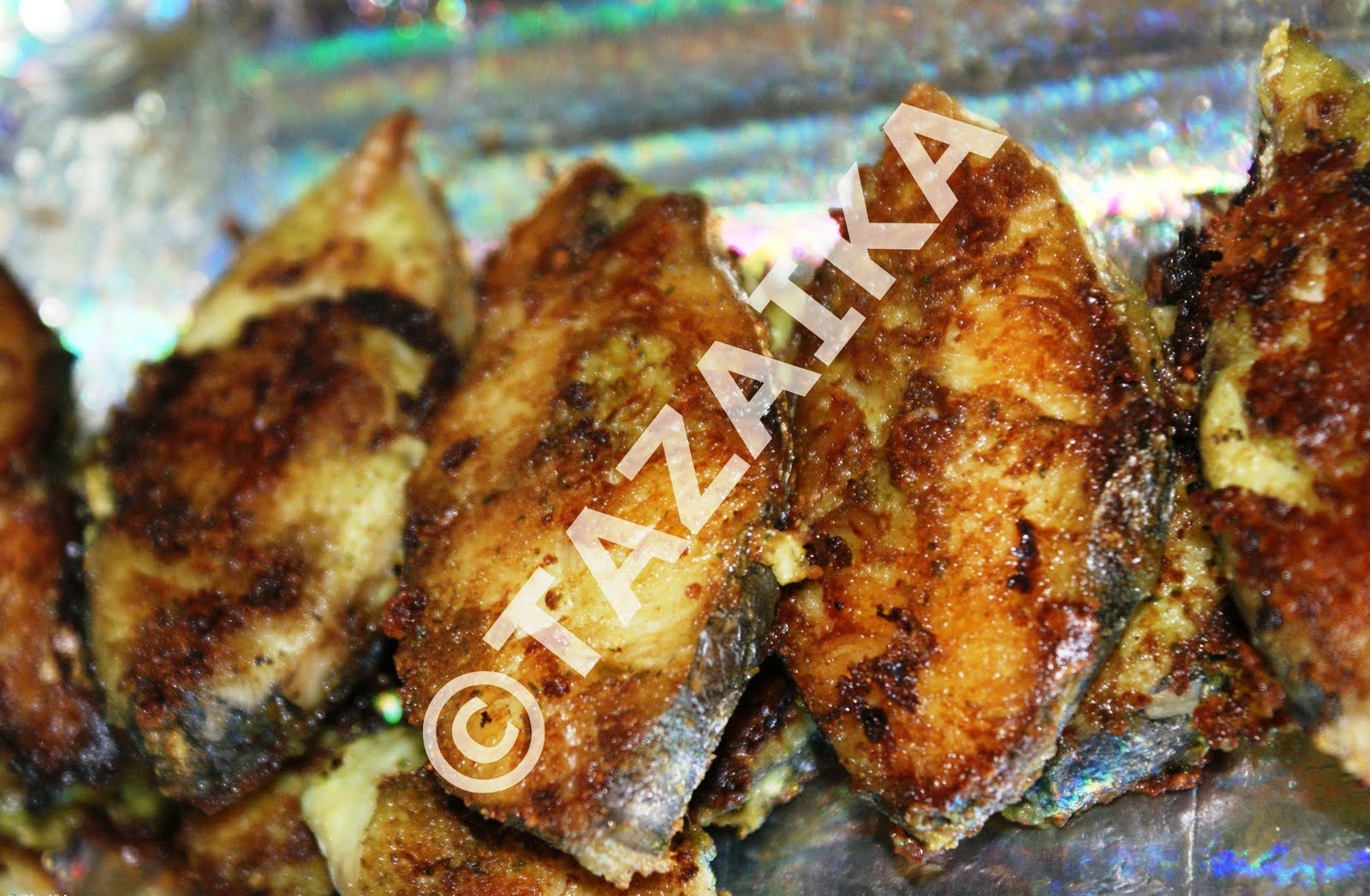 FOOD CAPITAL: FRIED KING FISH IN GREEN SPICE PASTE!!!