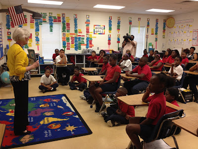First Lady Dianne Bentley: Collins-Rhodes Elementary School