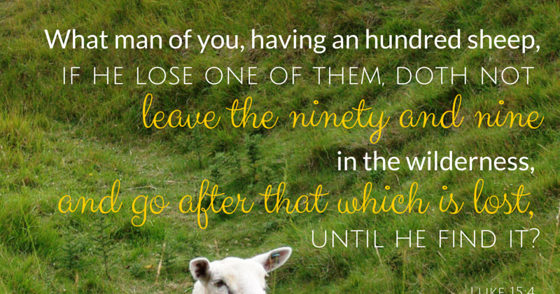 LDS Scripture of the Day: Luke 15:4