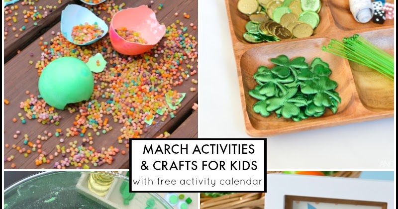 31 March Activities for Kids {Free Activity Calendar} | And Next Comes ...