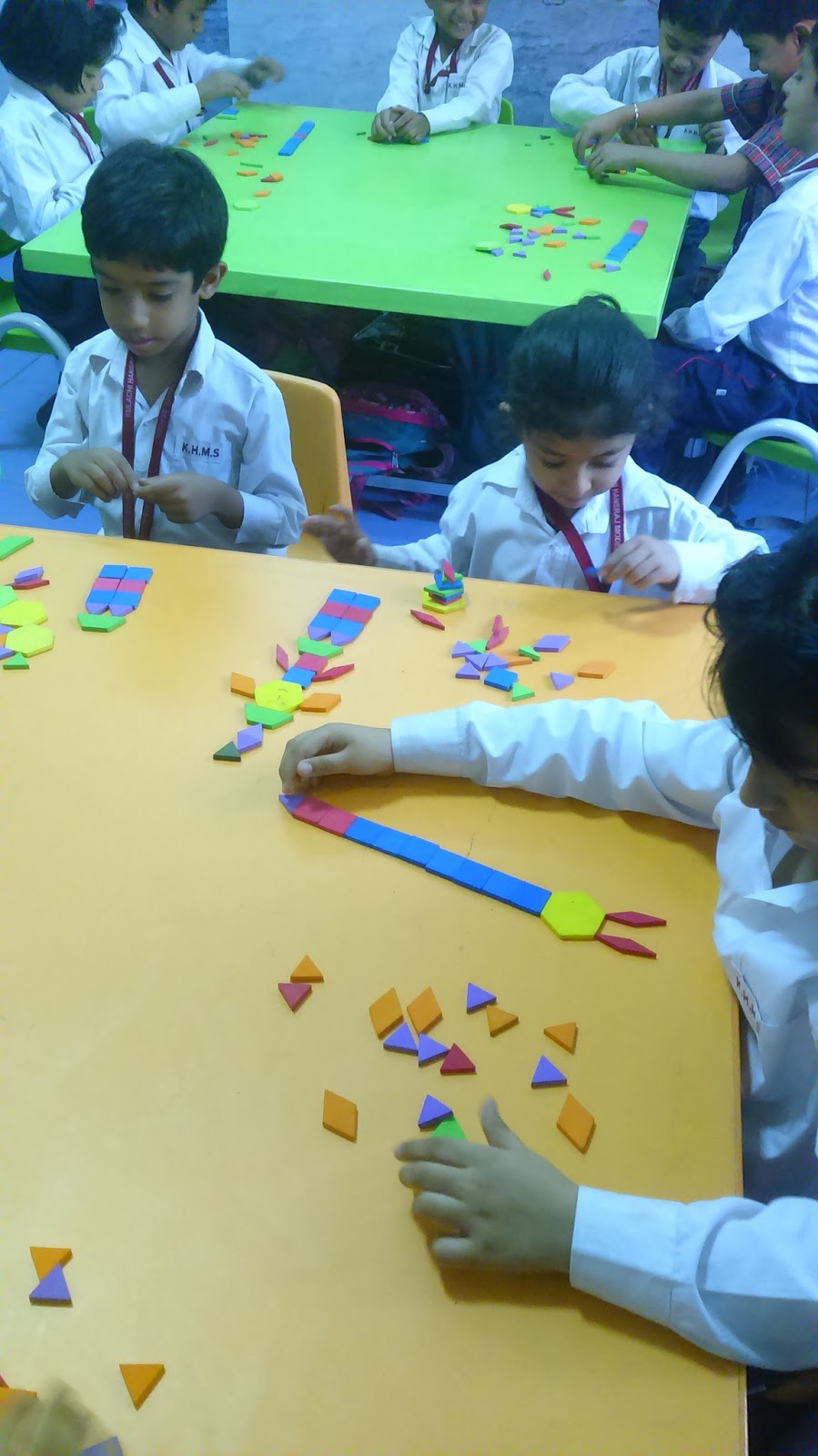 KHMS Stellar Class 2: Rangometry!! Creativity with shapes