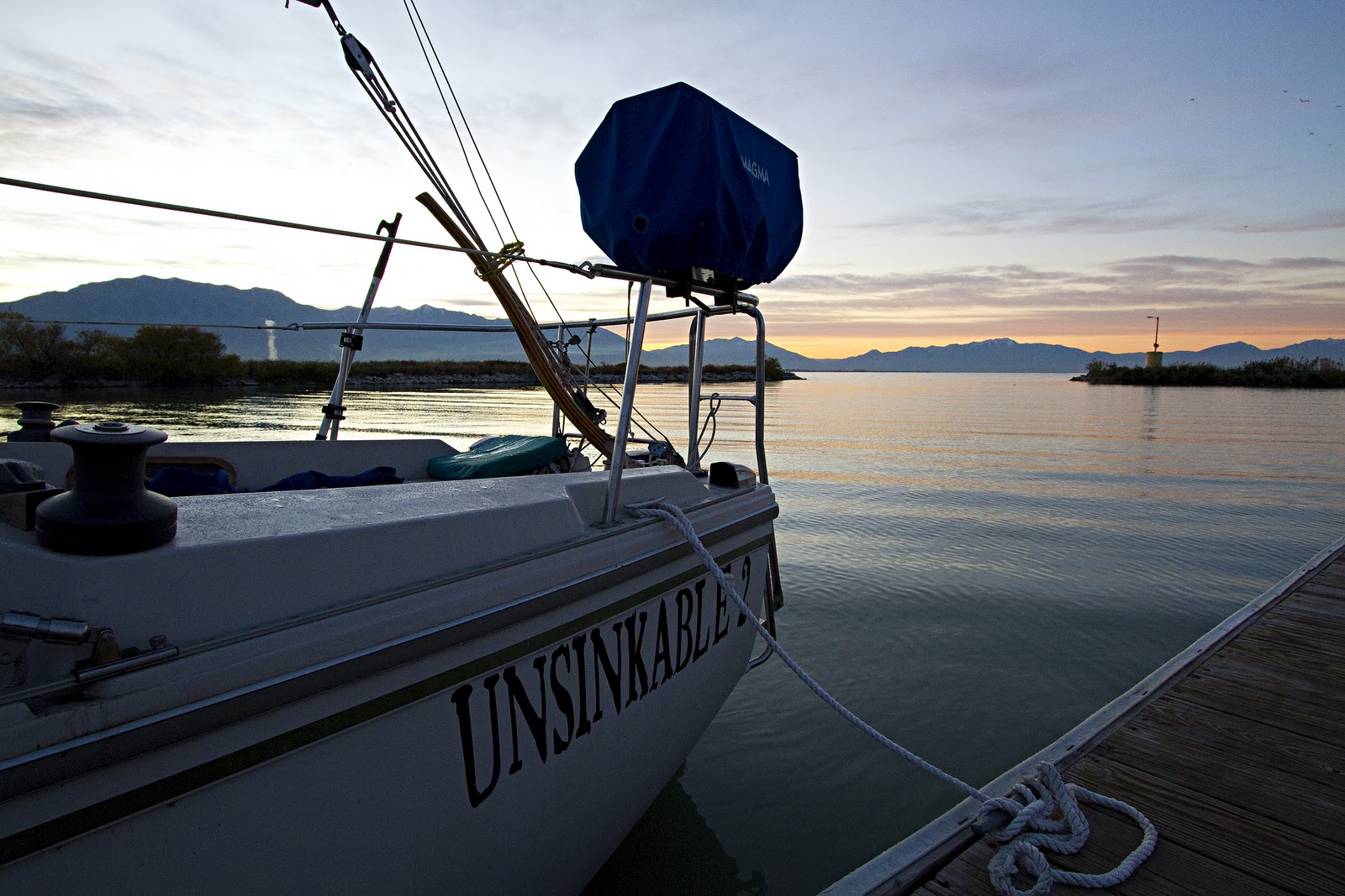 Circumnavigating Utah Lake Day 2 – Unsinkable 2