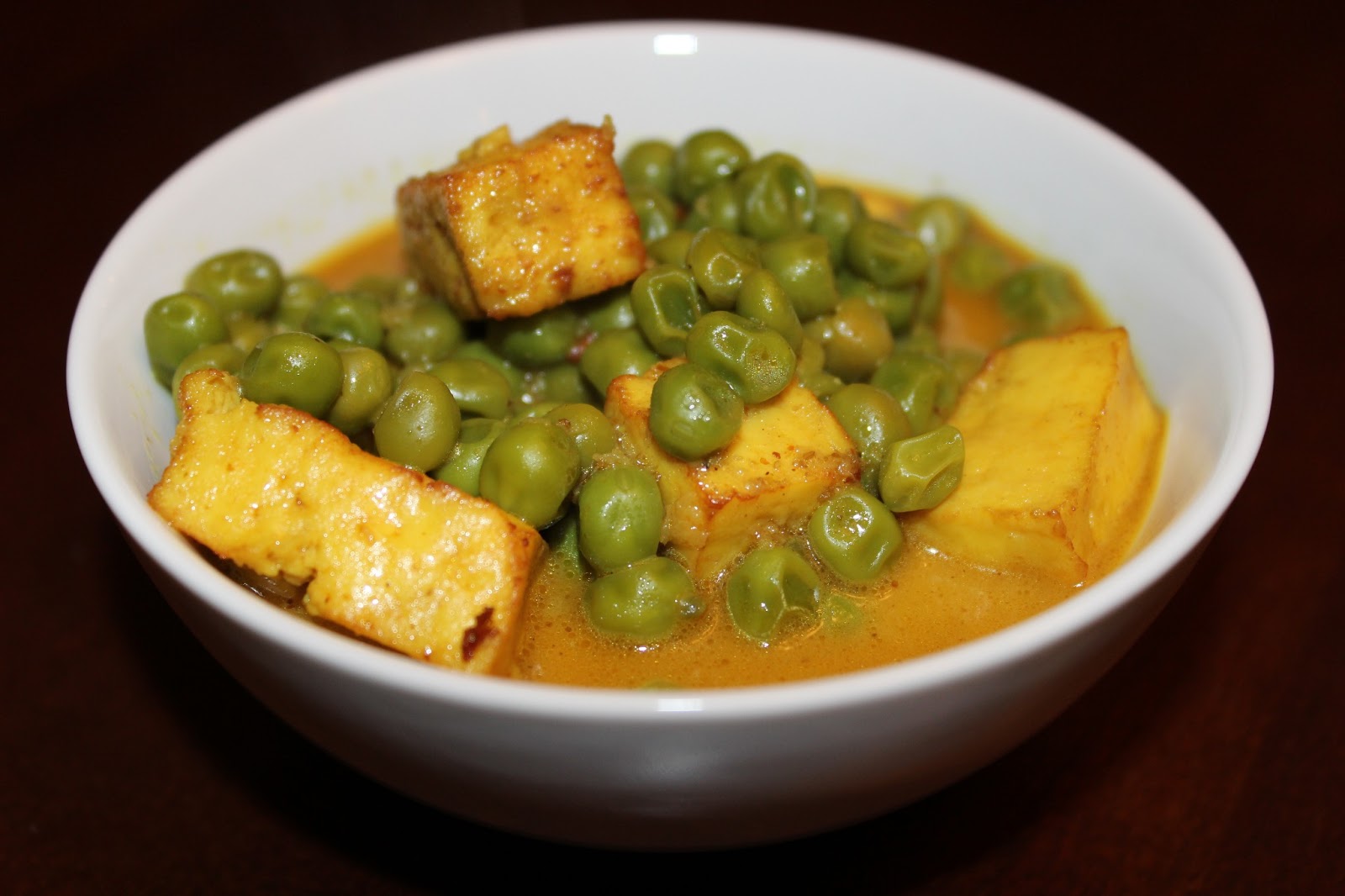 The Garlic Press: Mattar Paneer