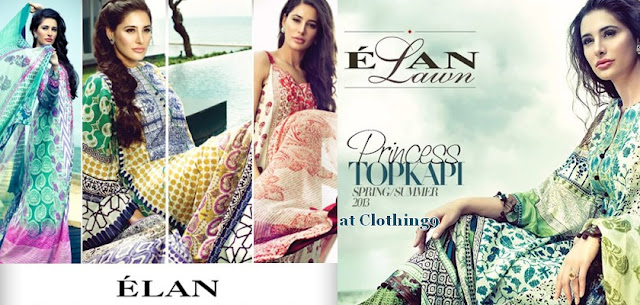Elan Lawn 2013 By Hussain Mills Pakistan - Pakistani Suits Online ...