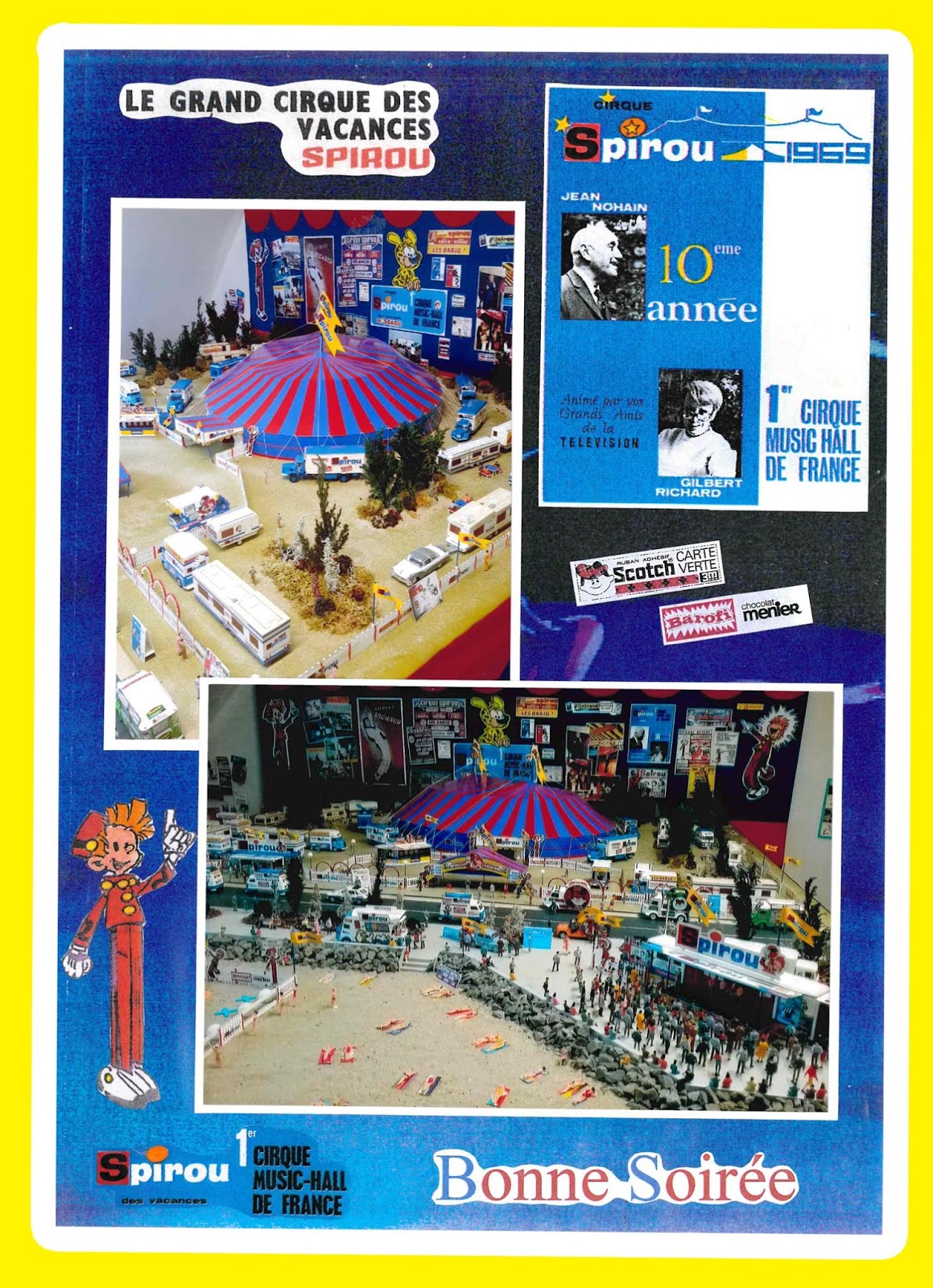 mbC CIRQUE SPIROU: Le Cirque Spirou en 1969