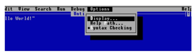 QBasic Interface and Functions ~ ELITCODE - Learning Starts Here