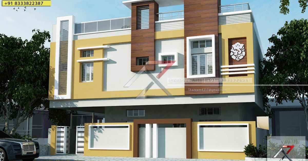 G+1 building elevation