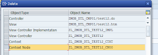 SAP CRM Web Client User Interface by Devender: Deleting Context Node of a View
