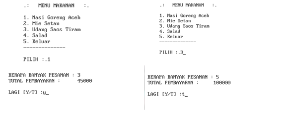 Huda Blog: Contoh Program Cobol [ MENU ]