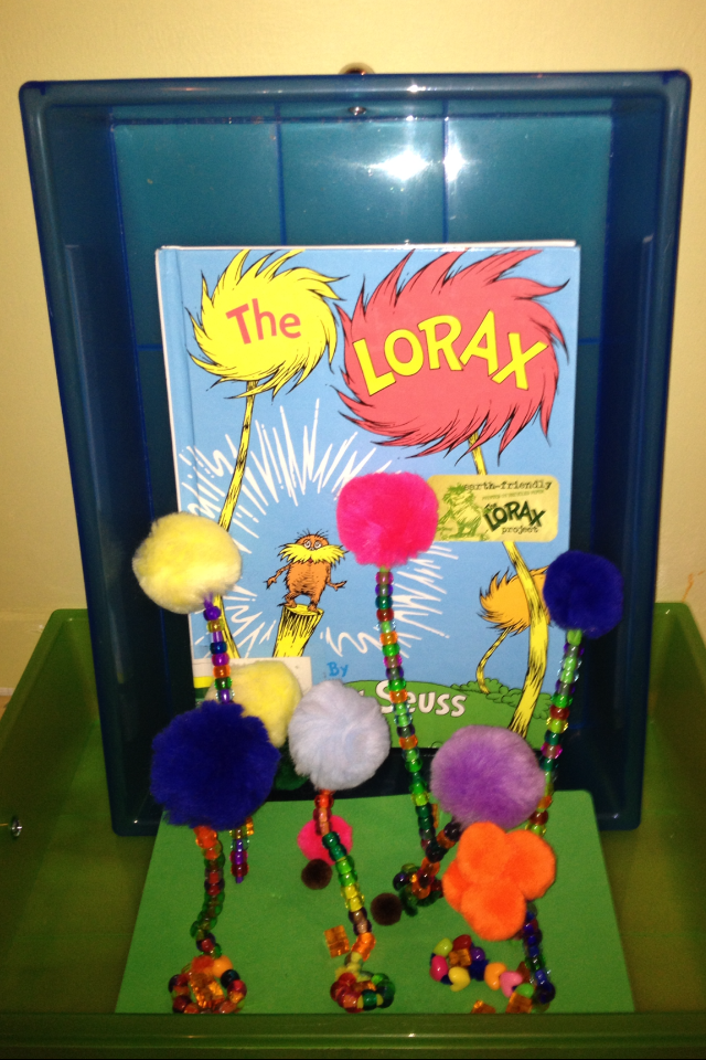 Learning In Grace: DIY - Truffula Trees- Dr. Seuss The Lorax