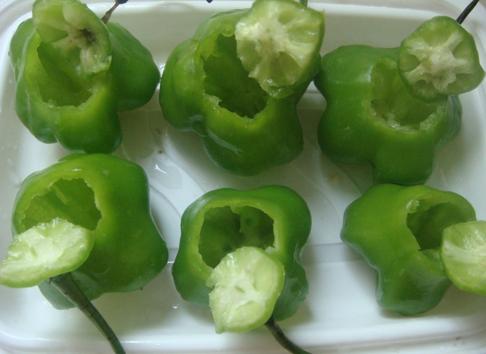 Receitinhas da Tere: Pimenta Cambuci Recheada