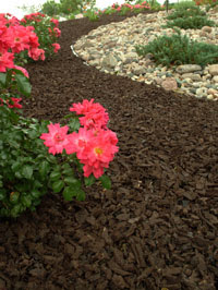 Two Men and a Little Farm: PINNACLE RUBBER MULCH RECYCLED TIRES - GREEN ...