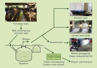 Informasi Seputar Bidang Elektro: Biogas untuk Generator Listrik Skala ...