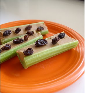 ReVamped Recipes and LifeStyle: ANTS ON A LOG - Snack for kids