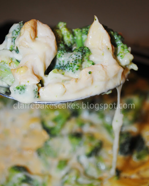 My Life as a MOM: White Sauce Chicken Manicotti with Broccoli Recipe