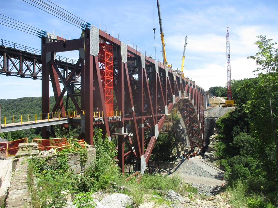Industrial History: 1852+1875+1903+2017 (NS+CP)/Erie Portage Bridge ...