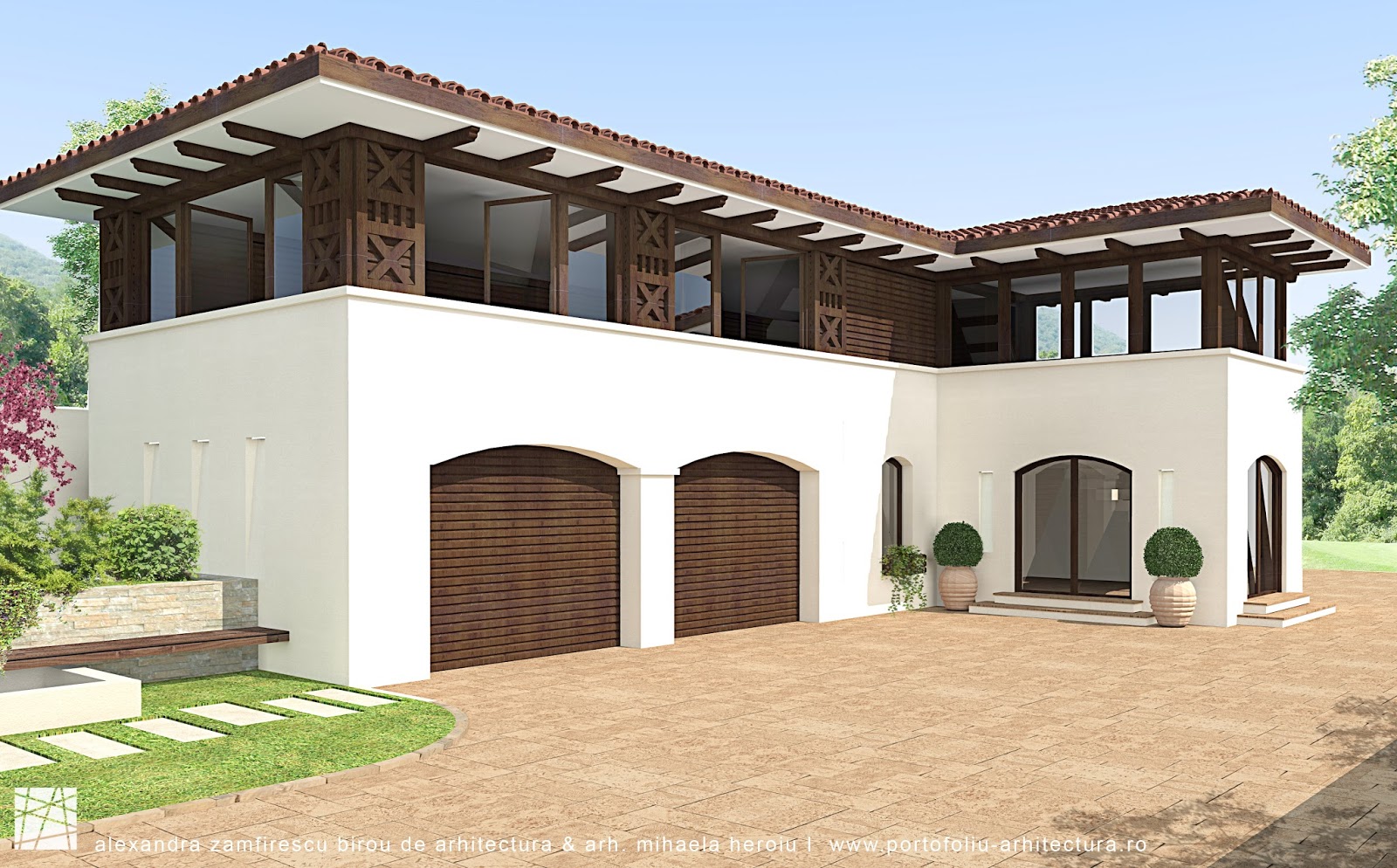 AMENAJARE CONSTRUCTIE ANEXA - PAVILION CURTE - AZSTUDIO