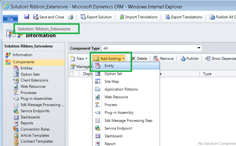 The Microsoft Dynamics Crm Club: Step-By-Step How to create a Ribbon Button in CRM 2011