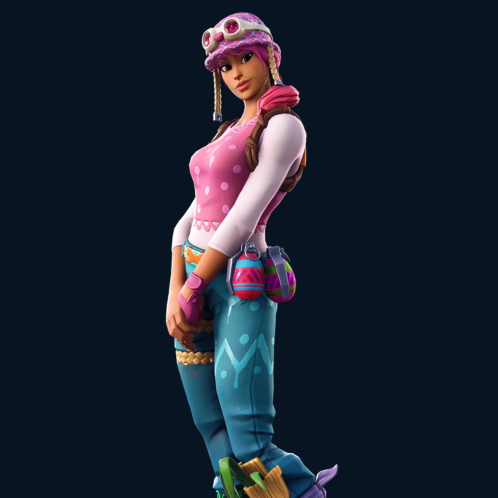Fortnite, Pastel, Outfit, Skin, 4K, #159 Wallpaper PC Desktop