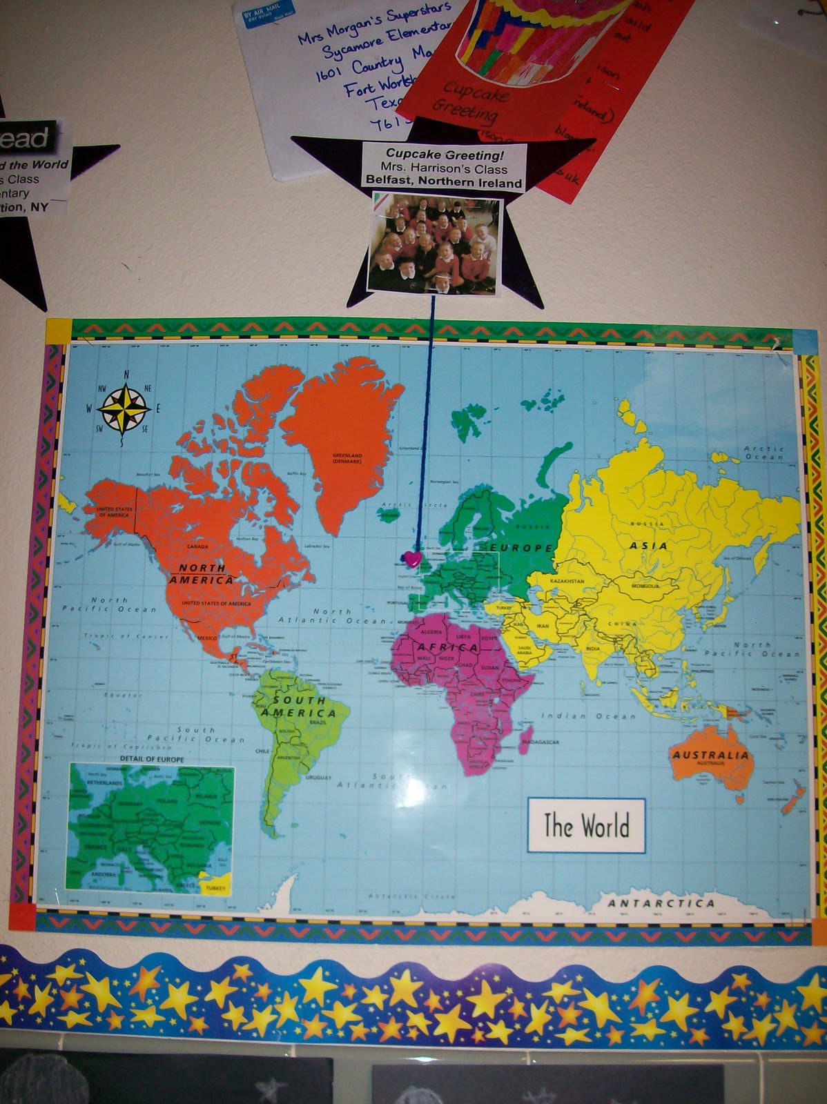 Louise Morgan: Our Global Classroom Project Map