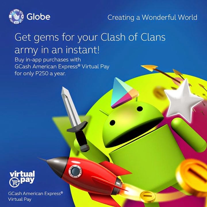 Globe GCash AMEX : easy online shopping even w/o credit card. - Gizmo ...