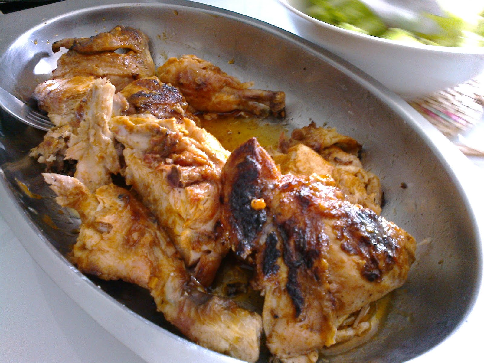 Guloso qb: Frango no churrasco ... para chamar o verão