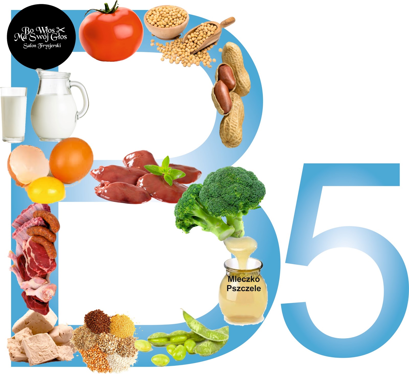 Bo włos ma swój głos: Witamina B5 a włosy