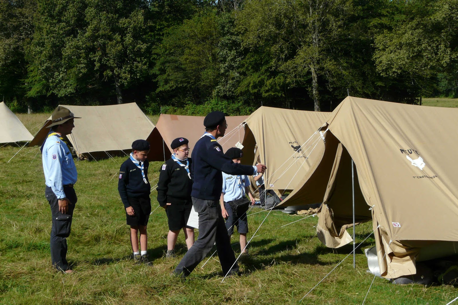 Scout d'Europe Meute 1ère châteauroux: Retour sur le camp juillet 2016