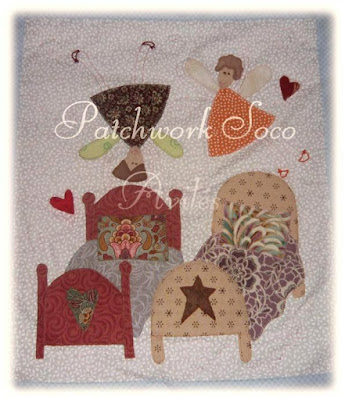 Patchwork Soco: Colchas infantiles: ¿hadas o animalitos?