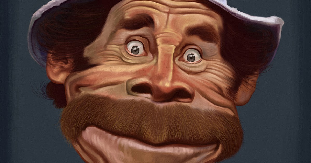 Maxi Rodríguez Caricaturas: Caricatura Don Ramón