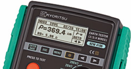 KYORITSU 4106 Earth Resistance & Resistivity Tester | Toko Darmatek ...