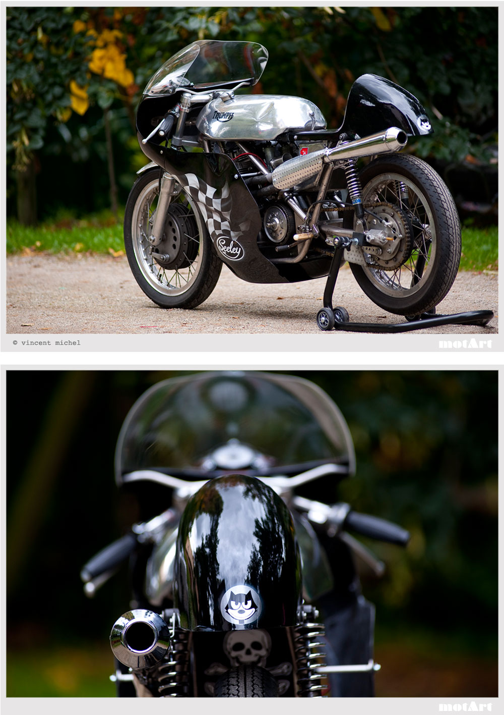 club 59 motors cafe racer and.....: TRILEY engine triumph t6 frame ...