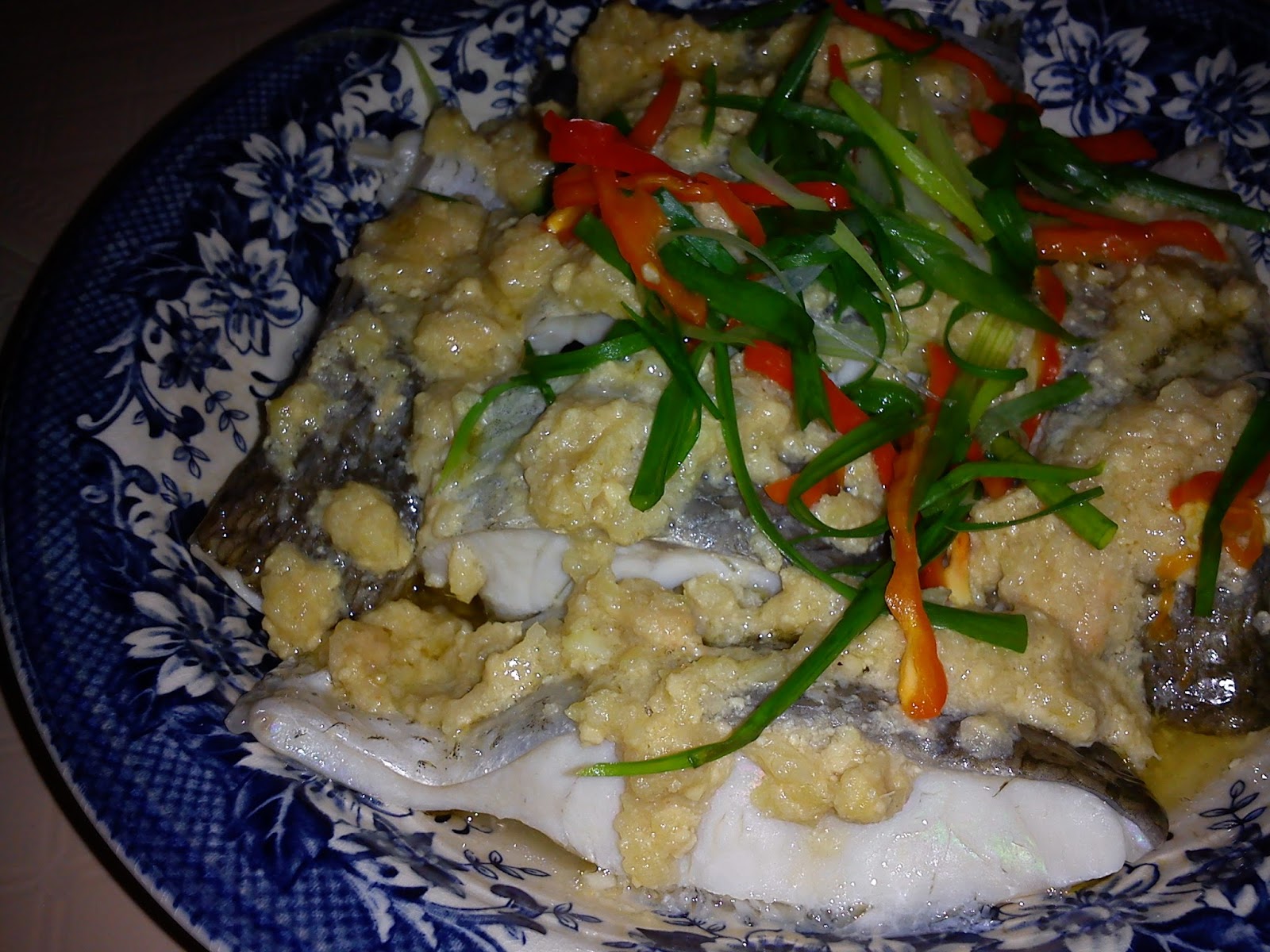 Cooking Pleasure: EZCR#53 - FOO YEE STEAMED FISH