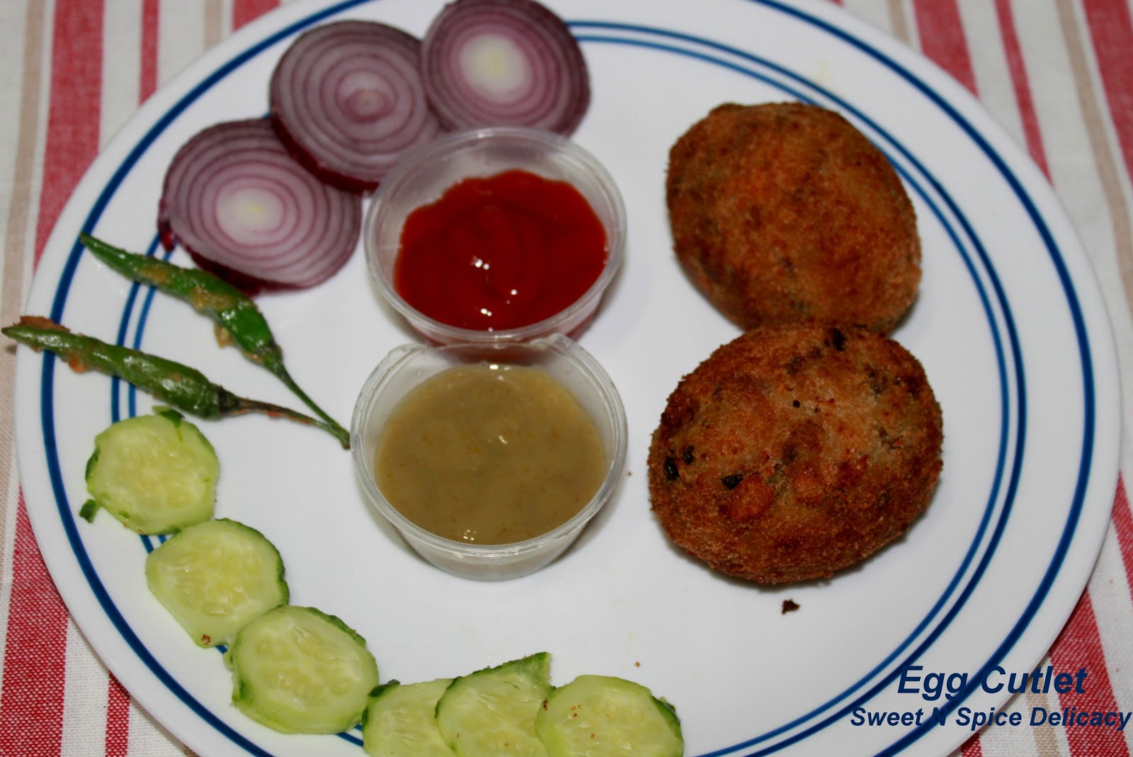 sweet n spice delicacy: Egg Cutlet