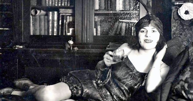 Flappers Drinking Alcohol