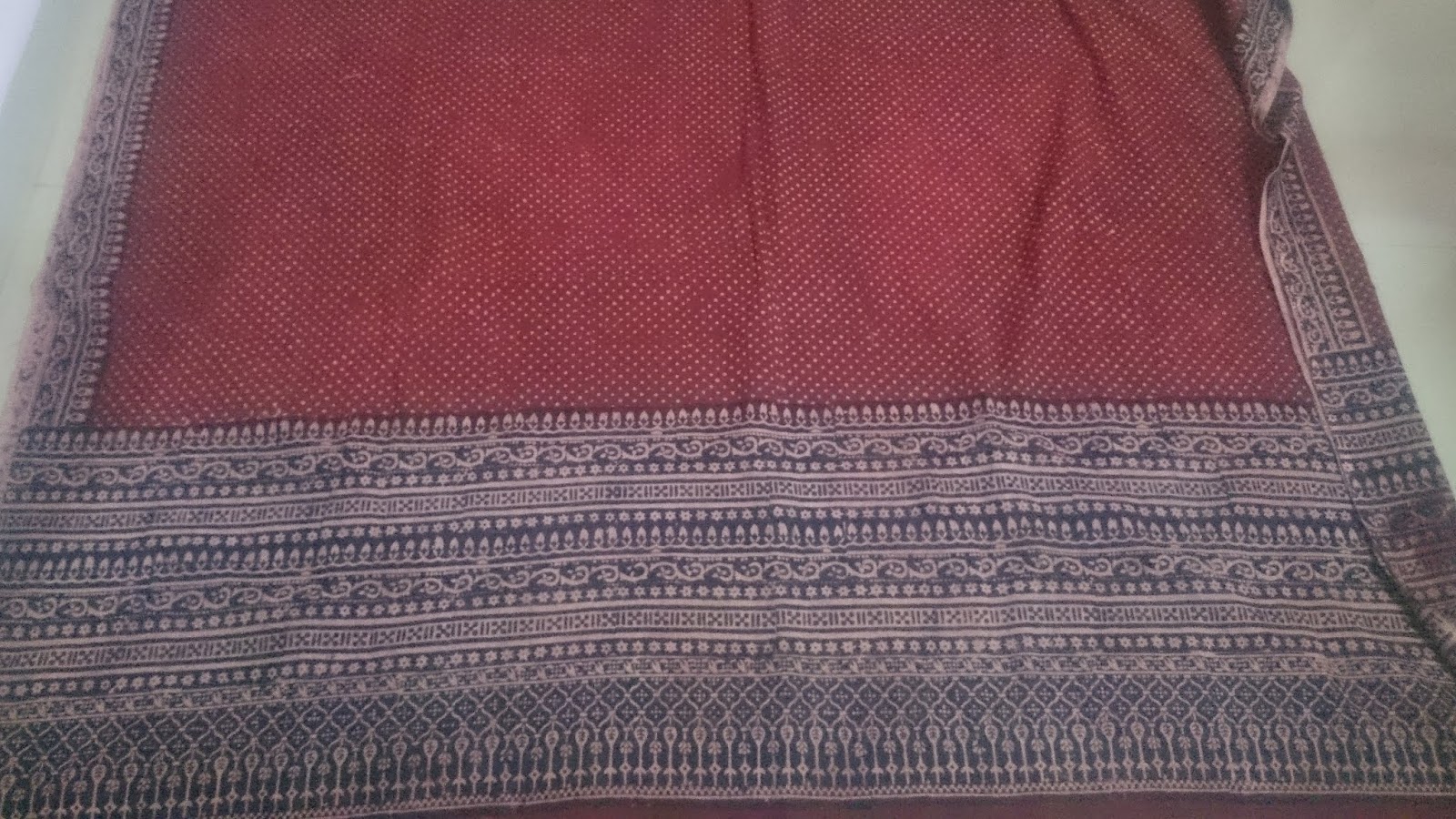 EcoFab: Tribal Tale - Jawariya Lugda A Kind of Tribal Saree