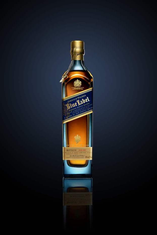 Booze Braggart: Johnnie Blue's Clued