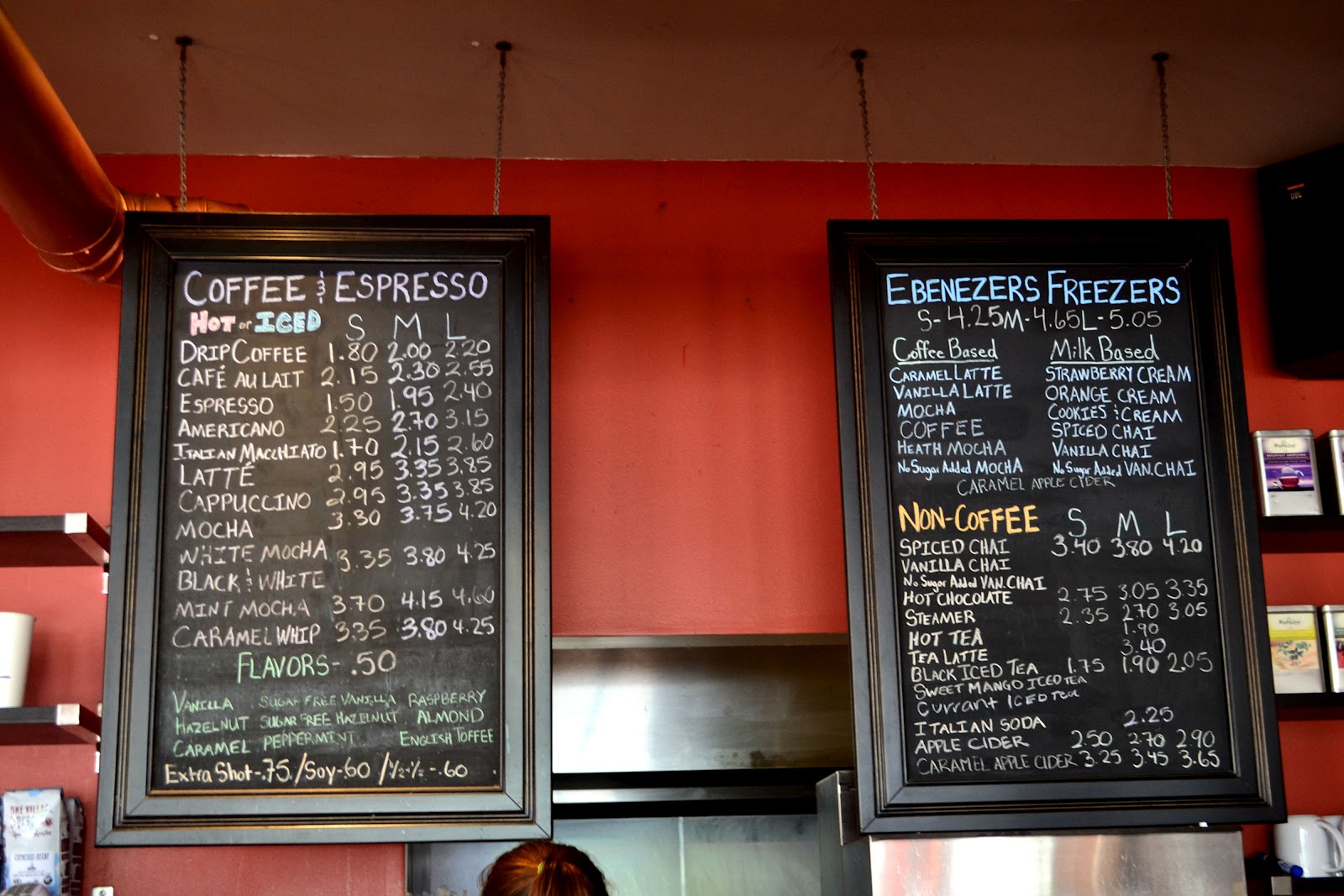 Samantha's Brewed Awakening: Ebenezers Coffeehouse: F & 2nd NE