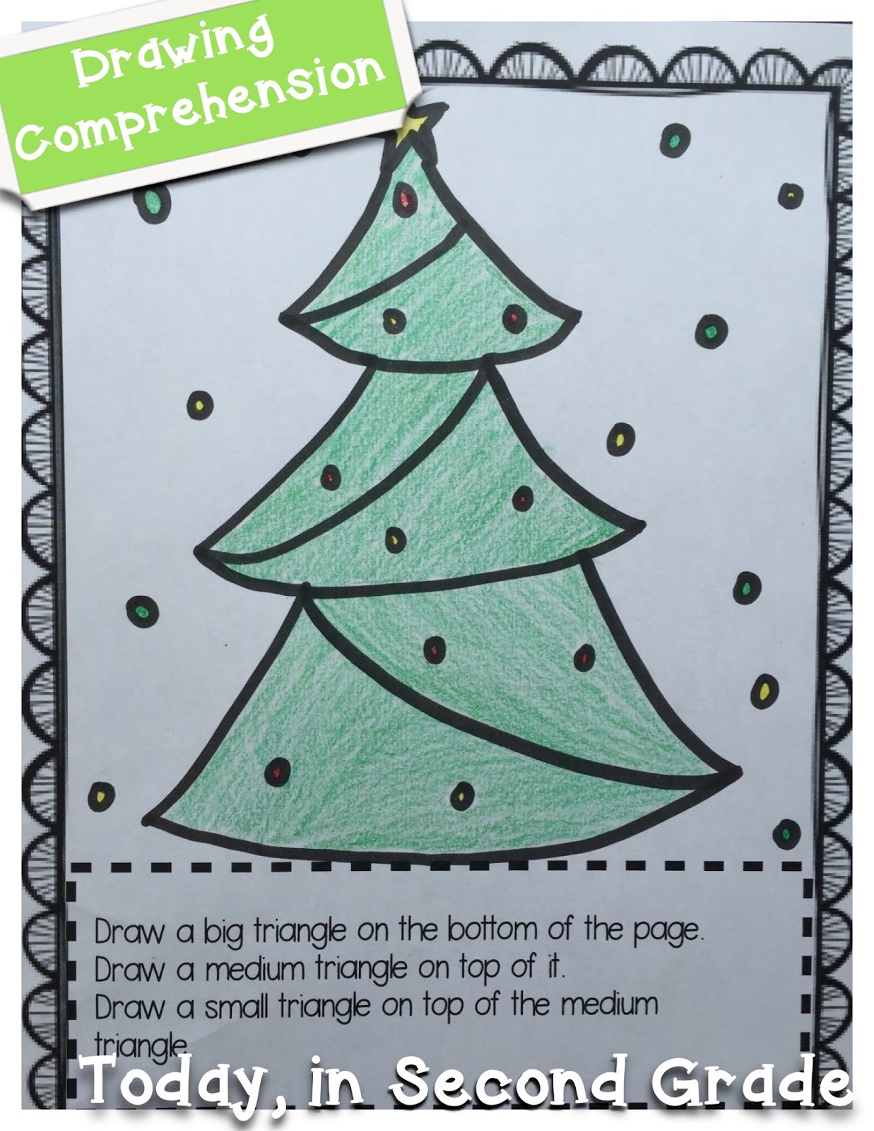 Comprehension Drawing - Today in Second Grade