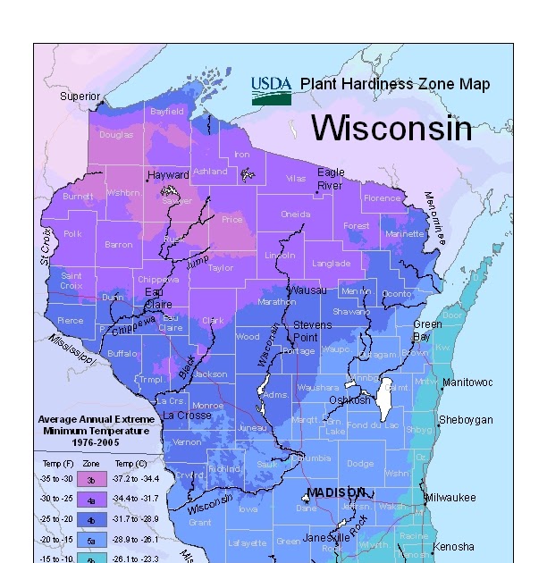 The Urbane Farmer: Update to plant hardiness zones map