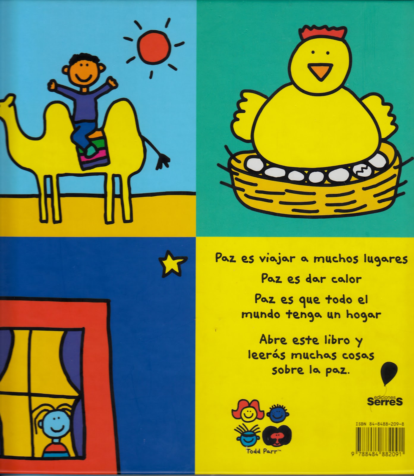 LA PIZARRA MÁGICA: LIBRO DE LA PAZ